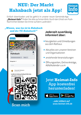 Markt Hahnbach: Der Markt Hahnbach jetzt als App
