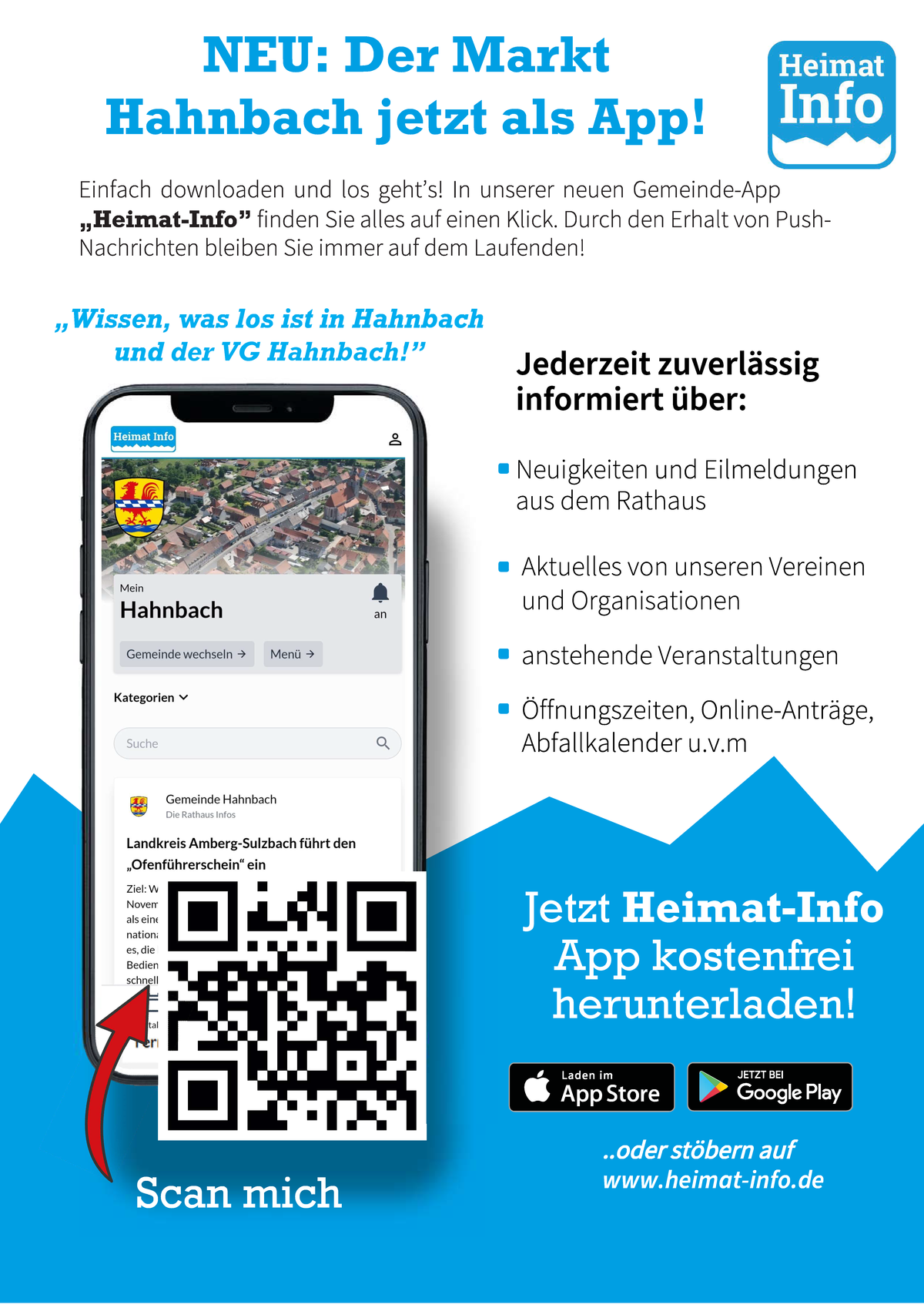 Markt Hahnbach: Der Markt Hahnbach jetzt als App
