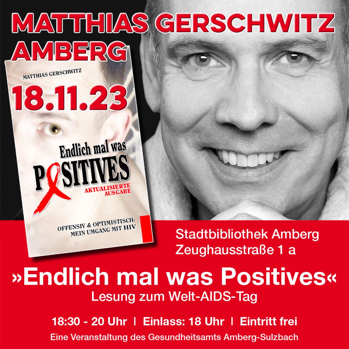 Markt Hahnbach: Gesundheitsamt lädt zu kostenlosen HIV-Testwochen ein